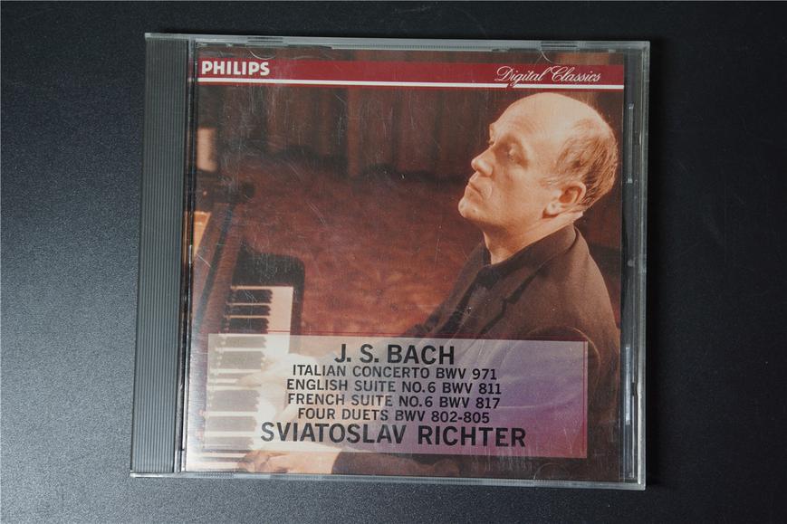 巴赫:意大利协奏曲,英国组曲,法国组曲 里赫特 Philips 古典古典发烧cd唱片古典lp、cd唱片行 音响贵族网